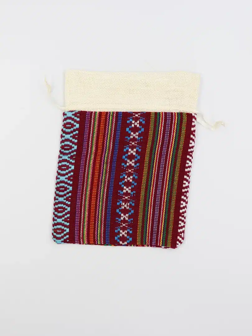 Traditional Sadou Pouch - Chocolate Designers LLC